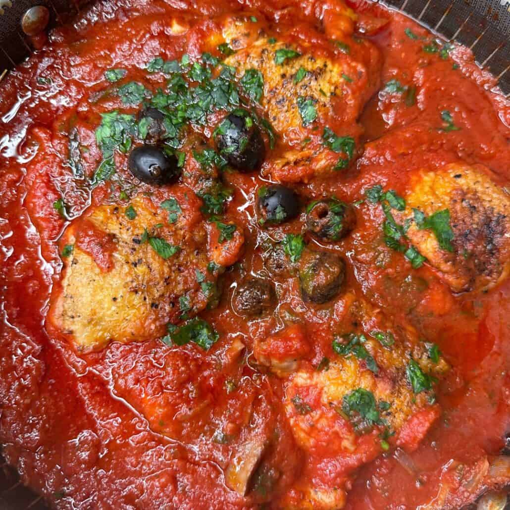 One Pot Chicken Cacciatore - Melissa Jo Real Recipes