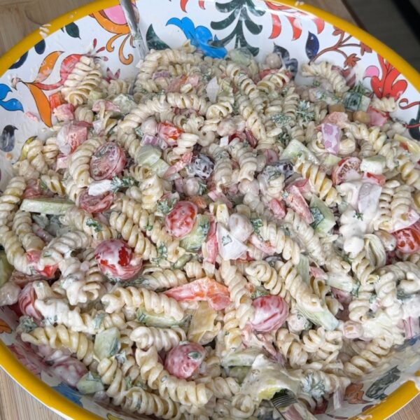 Perfect Beach Pasta Salad - Melissa Jo Real Recipes