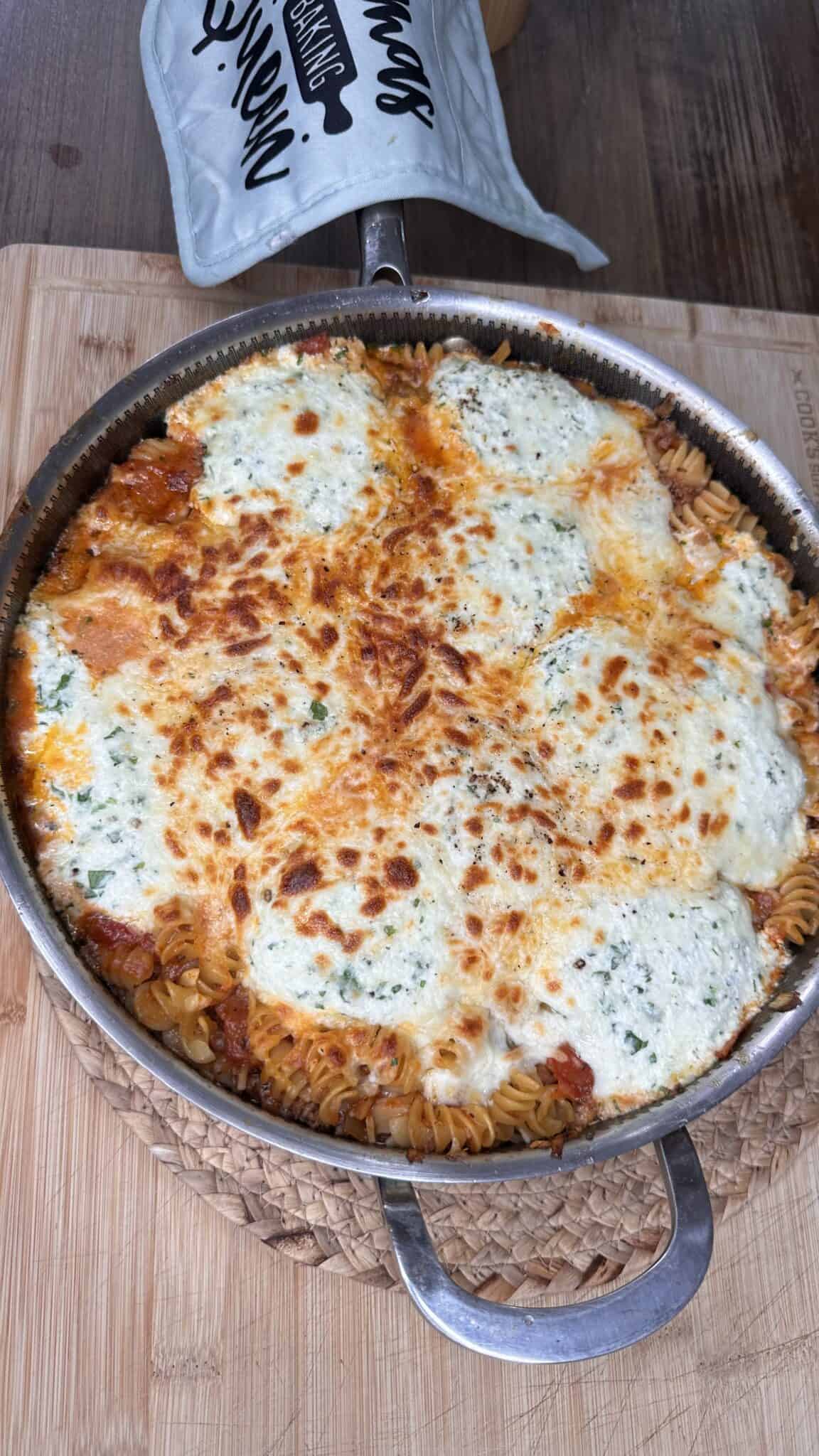 Easy Cheesy Rotini Bake 🍝 - Melissa Jo Real Recipes