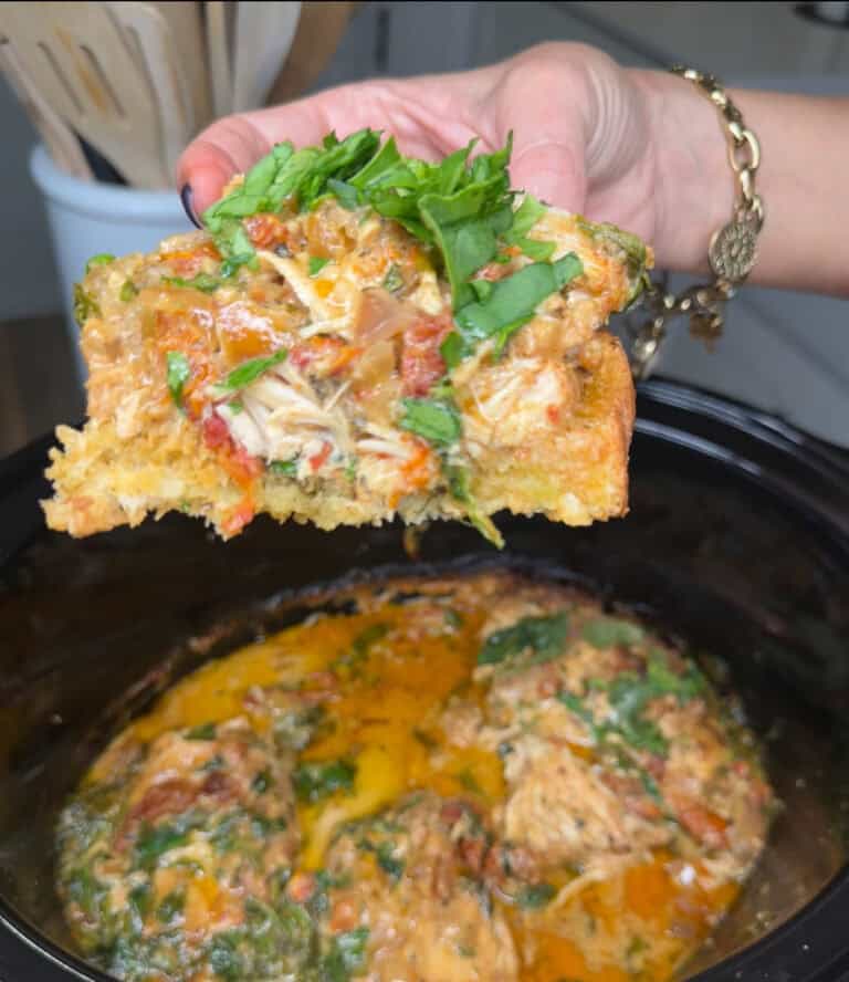 Tuscan Crockpot Chicken 🍋 - Melissa Jo Real Recipes