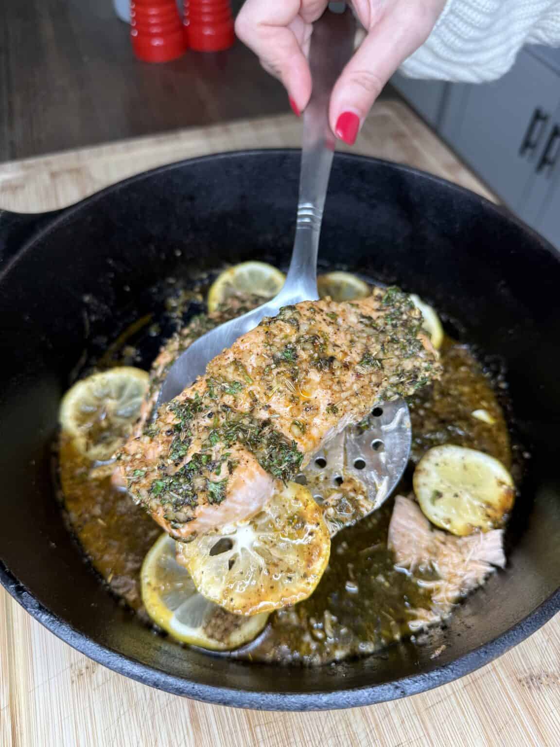 Oven Baked Salmon 🍋 - Melissa Jo Real Recipes