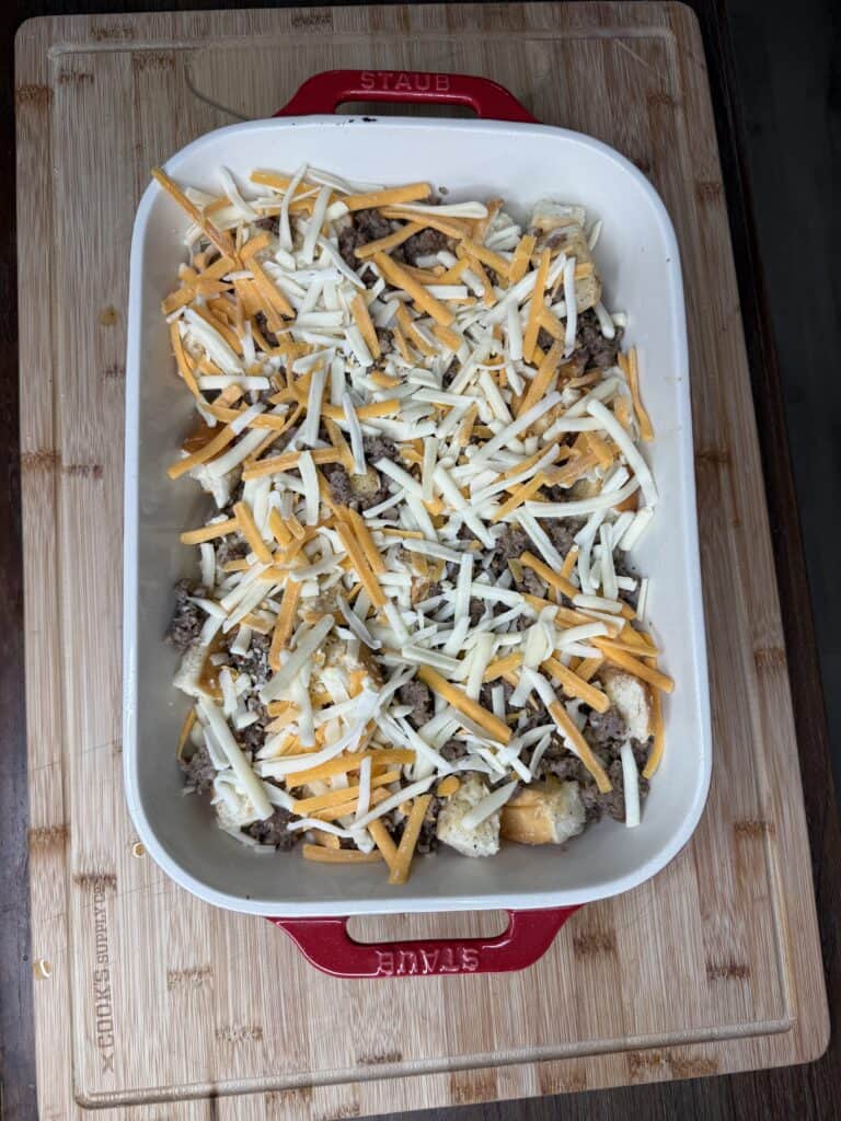 Overnight Breakfast Christmas Casserole 🍳 - Melissa Jo Real Recipes