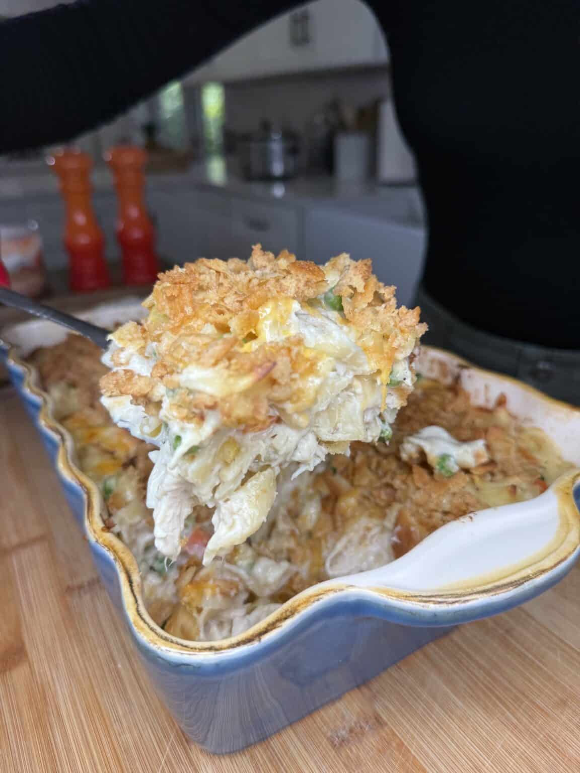 Creamy Chicken Noodle Casserole 🐥 - Melissa Jo Real Recipes