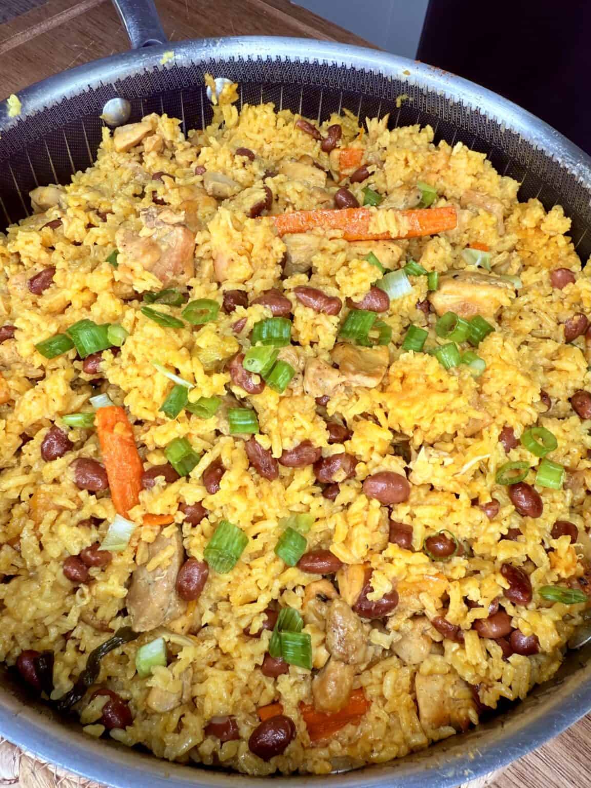 One Pot Chicken and Yellow Rice - Melissa Jo Real Recipes