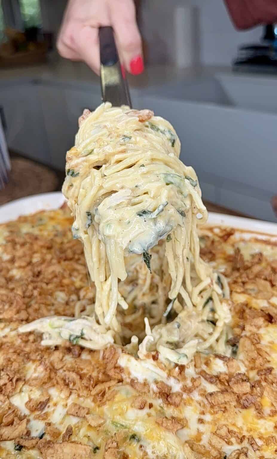 Creamy Chicken Tetrazzini - Melissa Jo Real Recipes